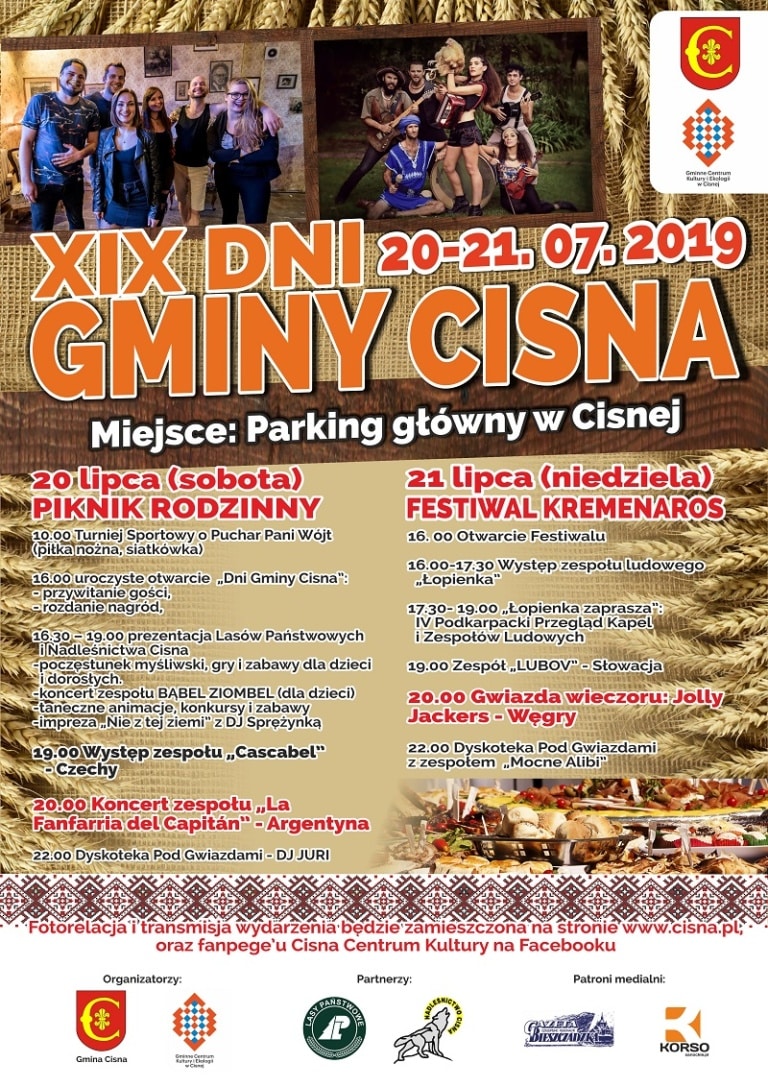 Dni Gminy Cisna 2019 | Bieszczady Bieszczady